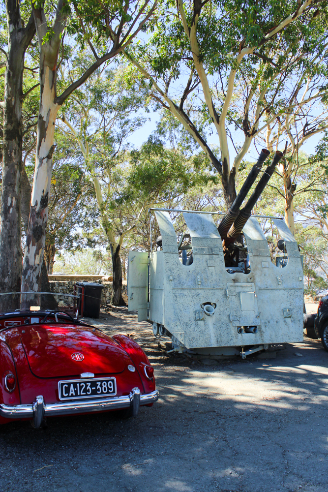 The Noon Gun in Kapstadt, Südafrika: die ältesten Kanonen im täglichen ...